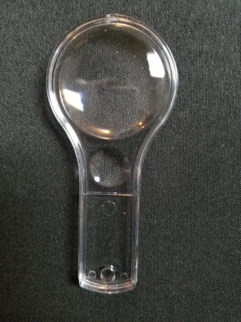 Magnifier – 3X and 5X Magnification Handheld Plastic Magnifying Glasses ...