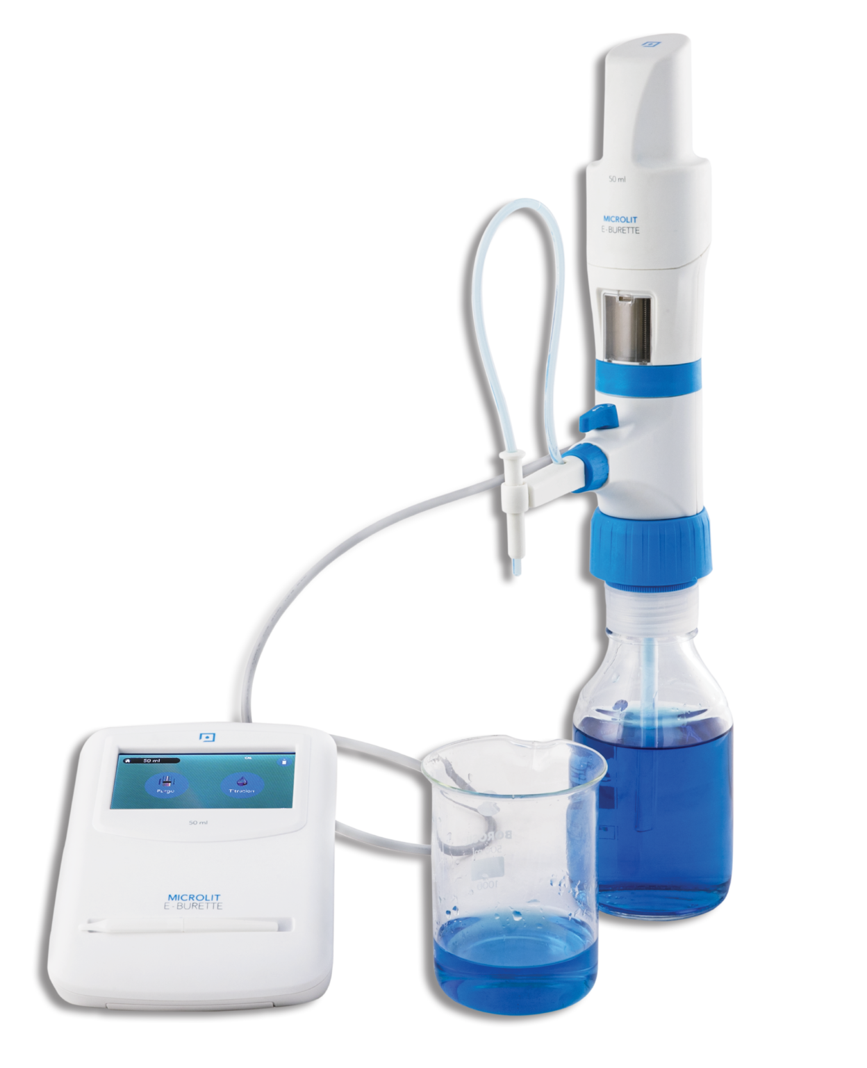 Microlit E-Burette | Motorized Burette w/ computer connectivity | KLM ...