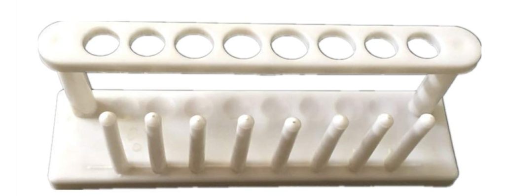 Test Tube Rack /Test Tube Holder – 8 Tube Capacity | KLM Bio Scientific