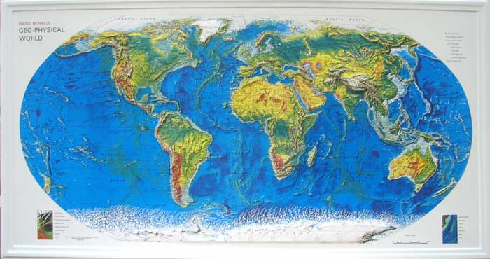 World Geophysical Map - KLM Bio Scientific