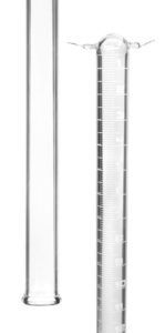 Eudiometer Tube, 100ml – Two Platinum Electrodes – White Graduations ...