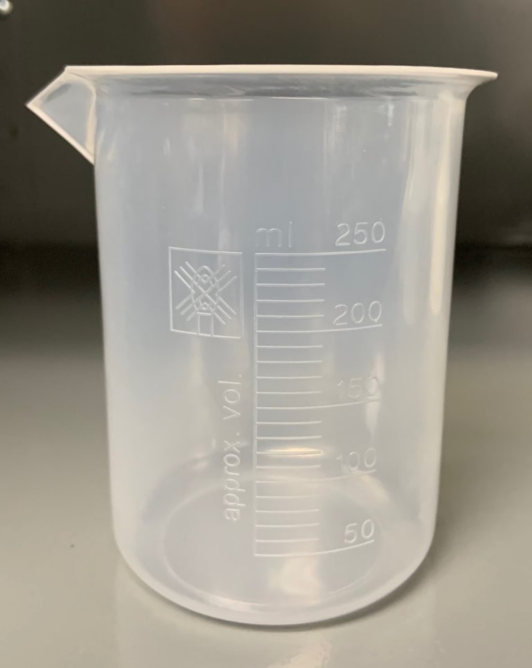 250 ml Beaker, Plastic | KLM Bio Scientific