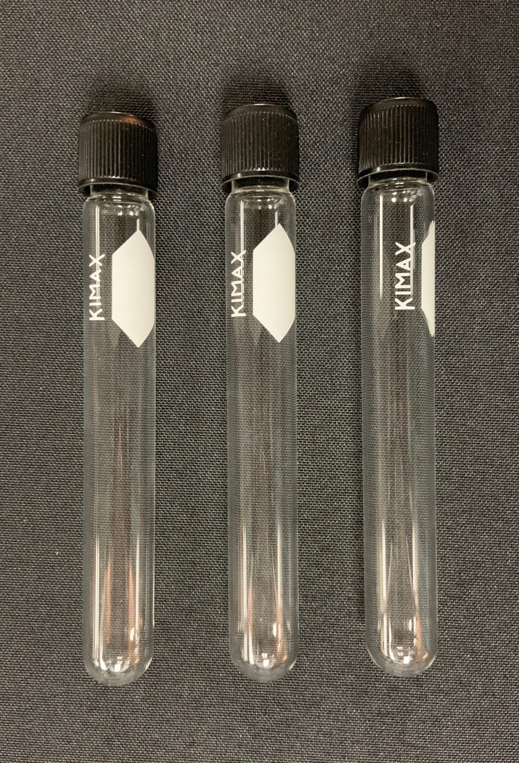 Kimble KIMAX Reusable Tubes With Rubber Lined Screw Cap 16mm X