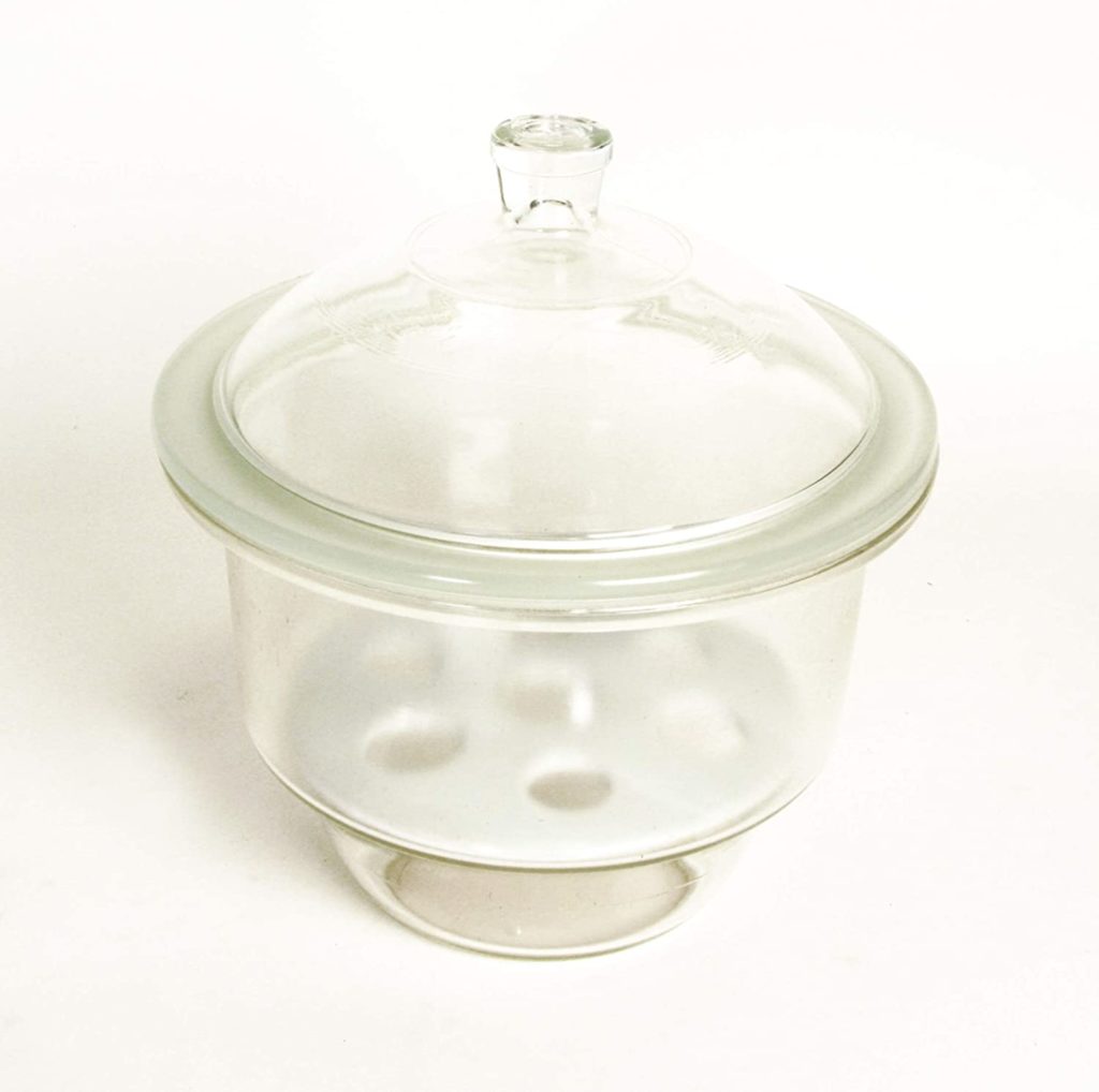 Heavy Duty Glass Desiccator w/Porcelain Drying Plate (250mm) | KLM Bio ...