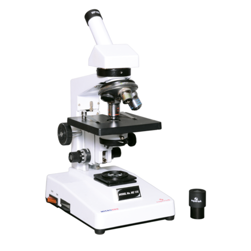 Microscope, Compound With Fine Focus, 4X, 10X, 40X (ME13C) | KLM Bio ...