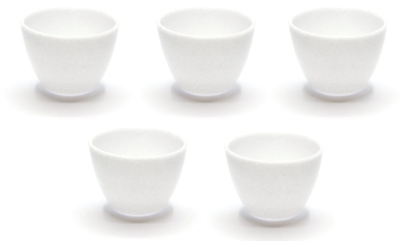 Silica Crucible, 50ml Capactity (Pack of 5) | KLM Bio Scientific