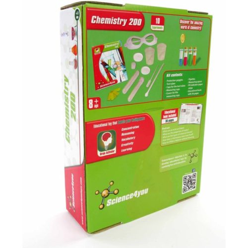 Science4You Chemistry 200 Educational Science Experiment Kit | KLM Bio ...