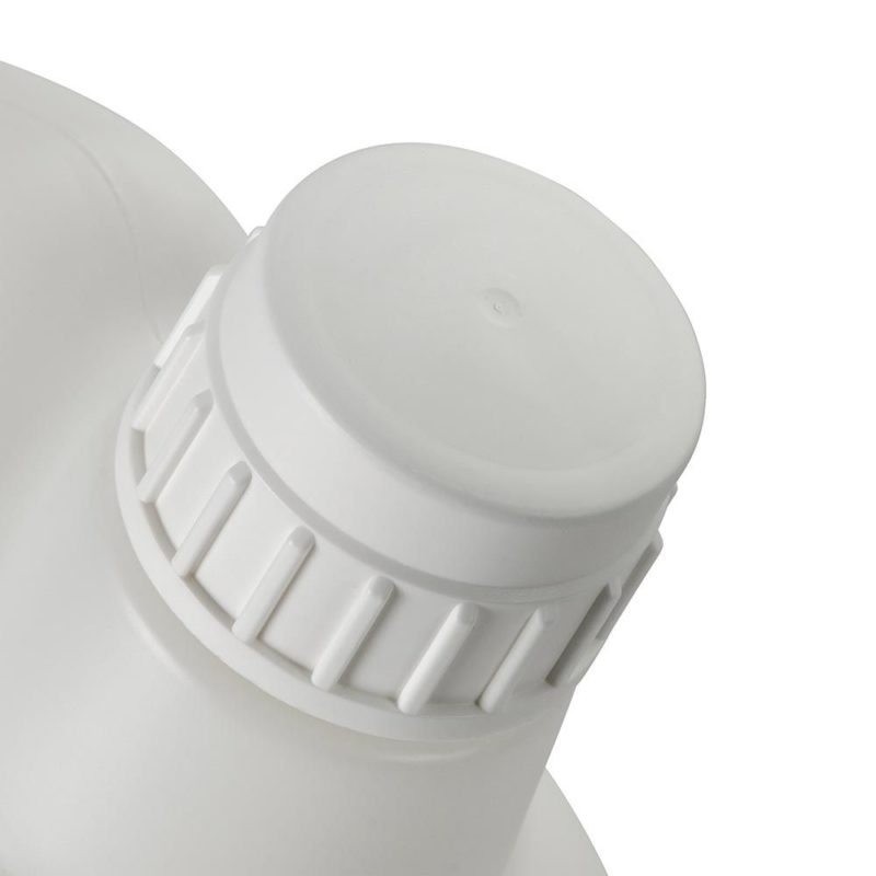 Jerrican, Rectangular with Handle, HDPE with White PP Screwcap, Molded ...