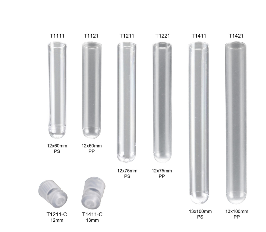 Test tubes, Disposable (Polypropylene and Polystyrene) | KLM Bio Scientific