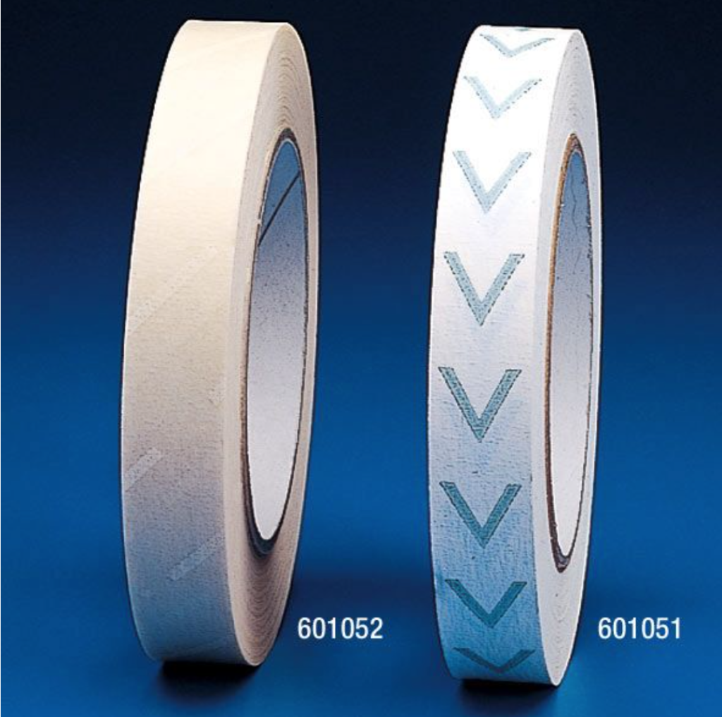 Sterilization Indicator Tape, 3/PK | KLM Bio Scientific