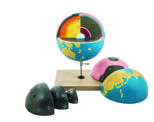 Globe Model Earth – Cross Sectional (7 pieces) | KLM Bio Scientific