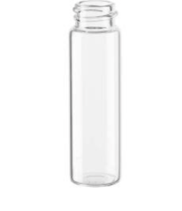 Screw Thread Glass Vials, 4 DRAM with Black Polyseal Caps (160/PACK) | KLM Bio Scientific