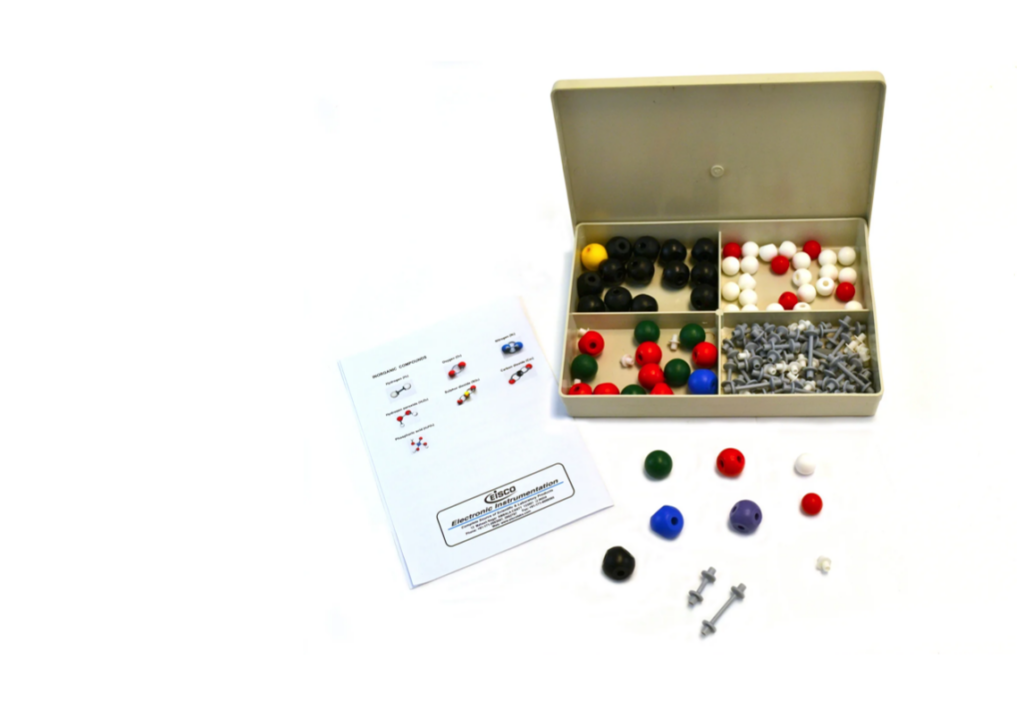 Molecular Model Kit (127 Pieces), Introduction Kit, Inorganic Chemistry ...