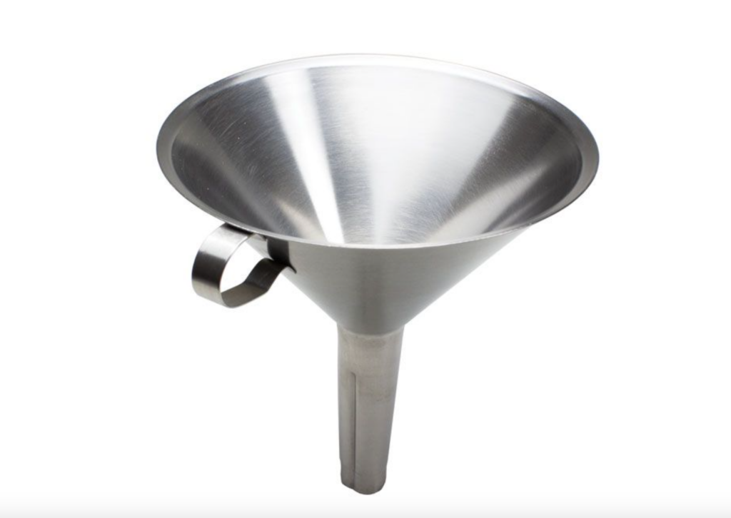 REUZ™ Stainless Steel Funnels | KLM Bio Scientific