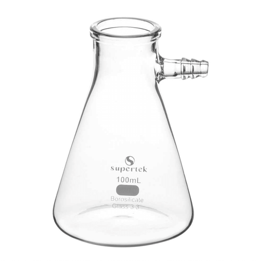 Supertek™ Heavy Wall Bolt Neck Filtration Graduated Flasks with ...