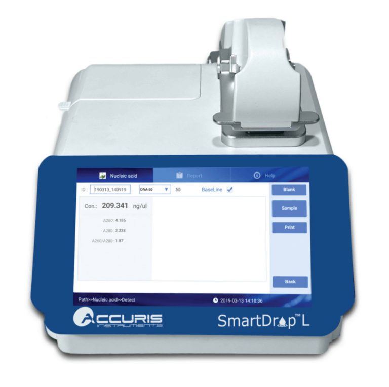 SmartDrop Nano Spectrophotometers | KLM Bio Scientific
